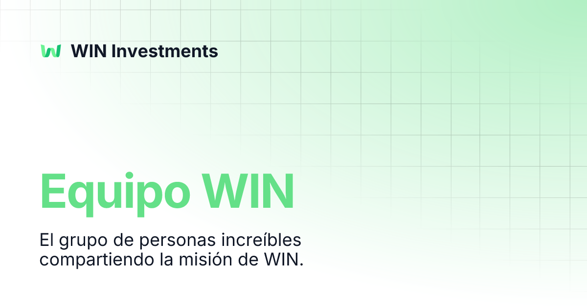 Equipo WIN | WIN Investments